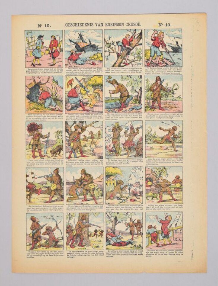 Geschiedenis van Robinson Crusoë | V&A Explore The Collections
