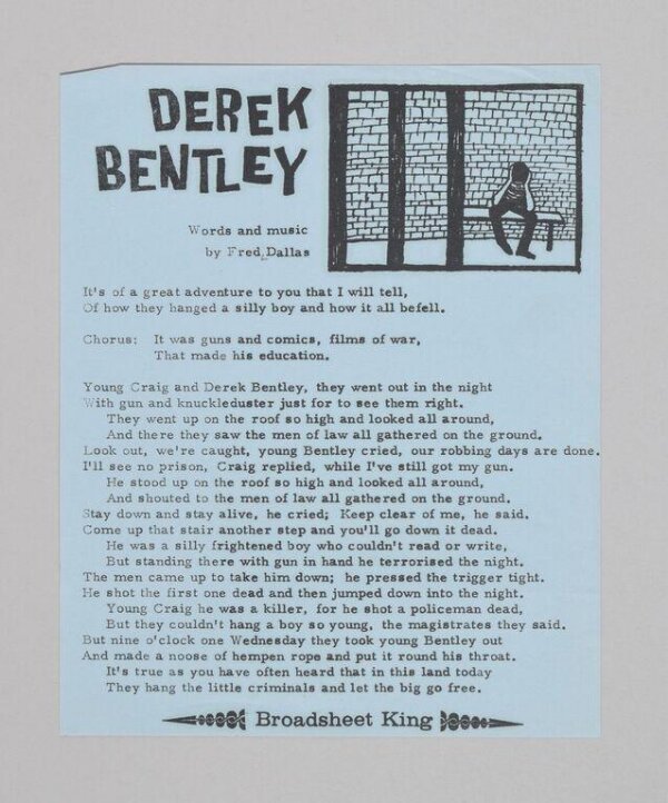 Derek Bentley | V&A Explore The Collections
