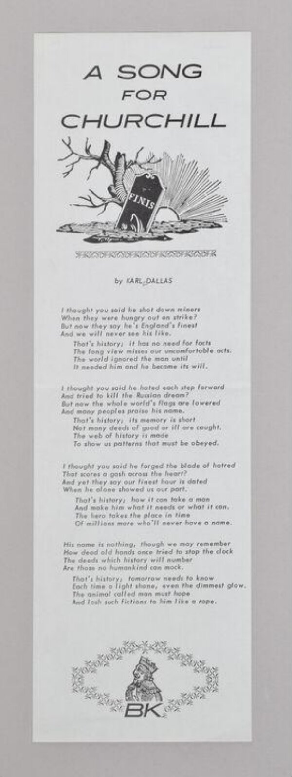 A song for Churchill | V&A Explore The Collections