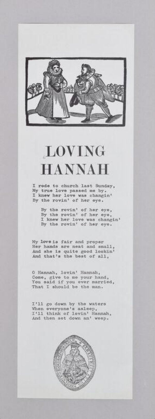 Loving Hannah | V&A Explore The Collections