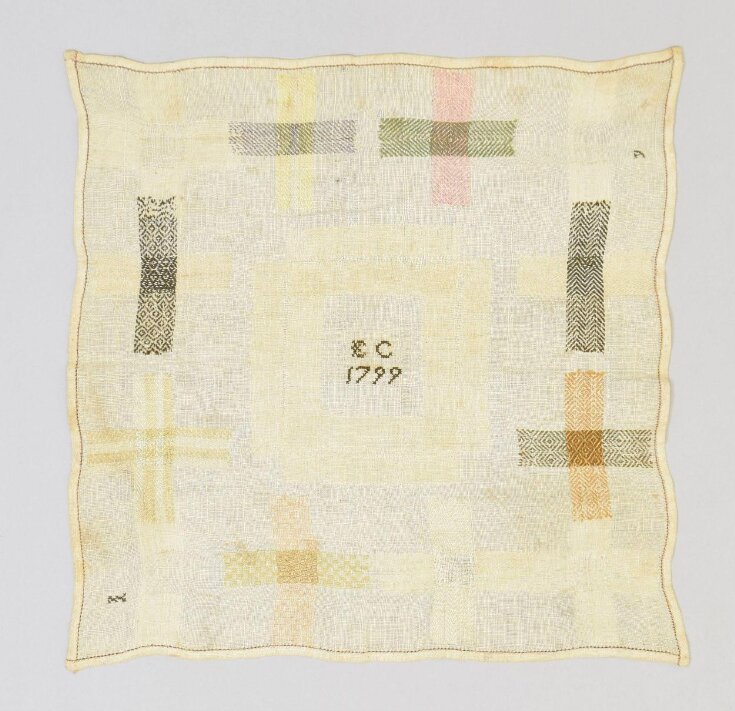 Embroidered Linen Sampler | Unknown | V&A Explore The Collections