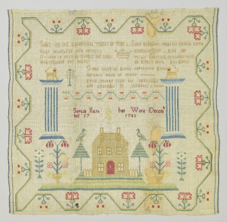 Sampler | V&A Explore The Collections