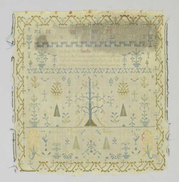 Sampler | Brewer, Martha | V&A Explore The Collections