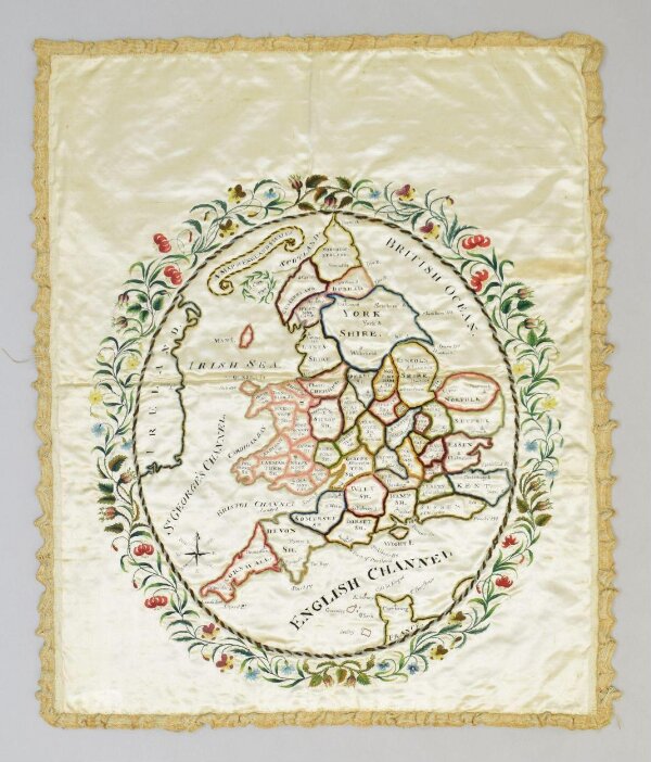 Map Sampler | Unknown | V&A Explore The Collections
