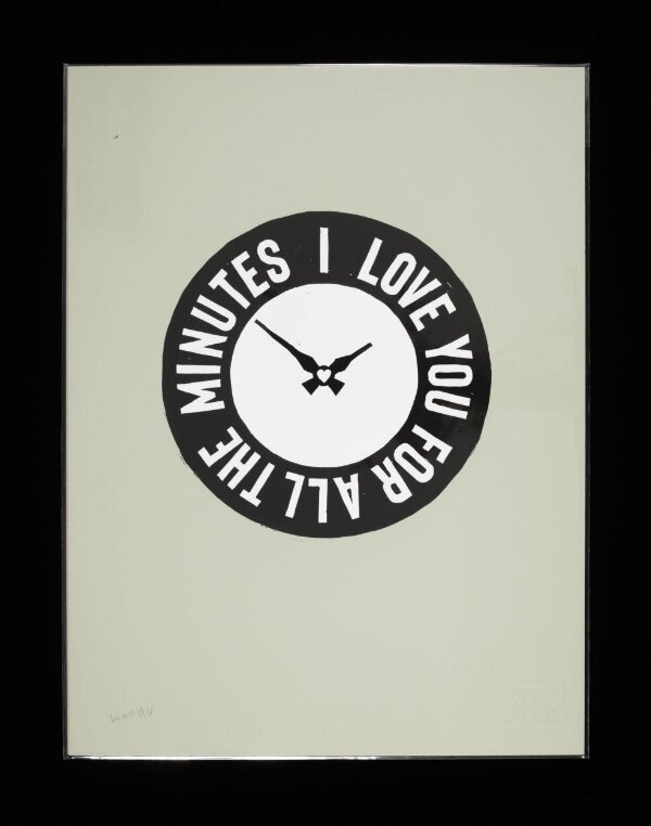 I love you for all the minutes | Woody Adorjan | Sonny Adorjan | V&A ...