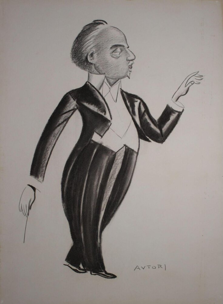 Portrait of Sir Thomas Beecham | Autori, Fernando | V&A Explore The ...