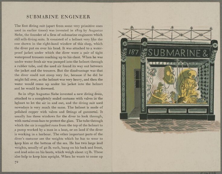 High Street | Ravilious, Eric | V&A Explore The Collections