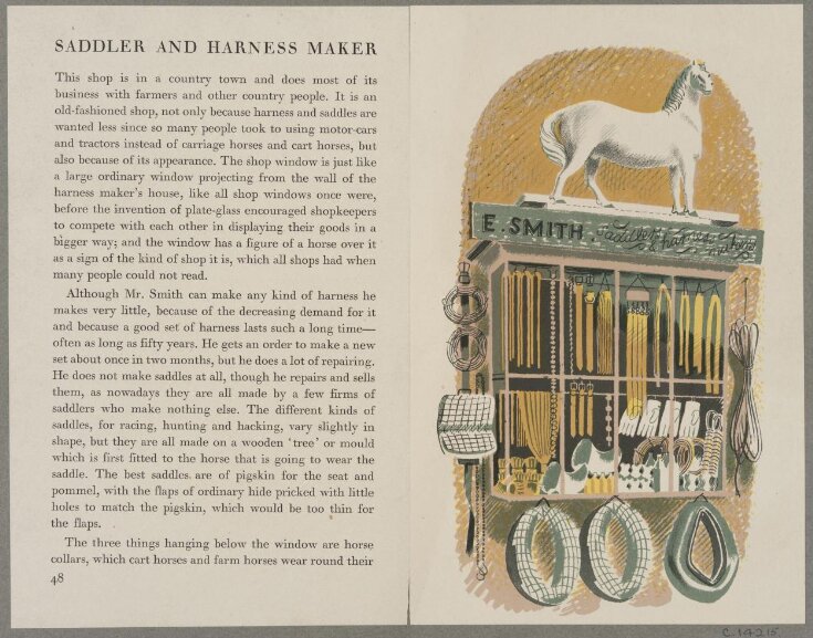 High Street | Ravilious, Eric | V&A Explore The Collections