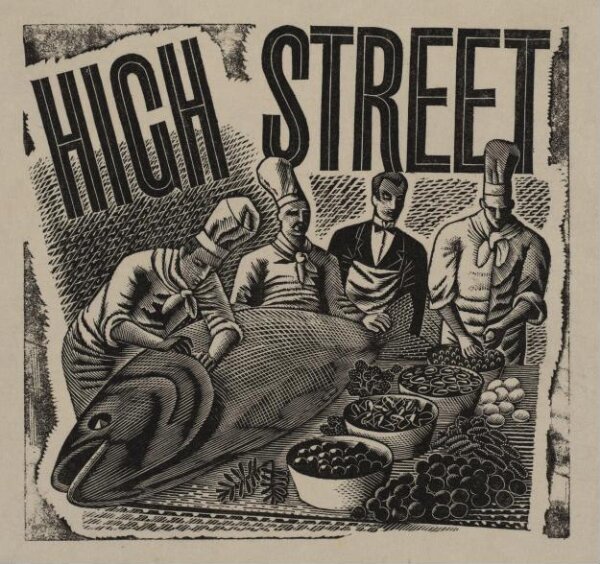 High Street | Ravilious, Eric | V&A Explore The Collections