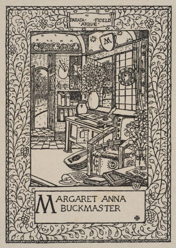 Bookplate for Margaret Anna Buckmaster | Nash, Paul | V&A Explore The ...