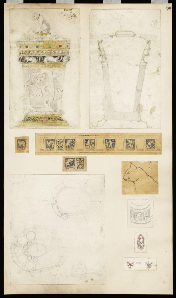 Metalwork Design | Burges, William (A.R.A.) | V&A Explore The Collections