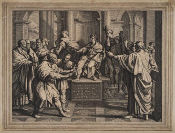 The Conversion of the Proconsul | Raphael | Gribelin, Simon (II) | V&A ...
