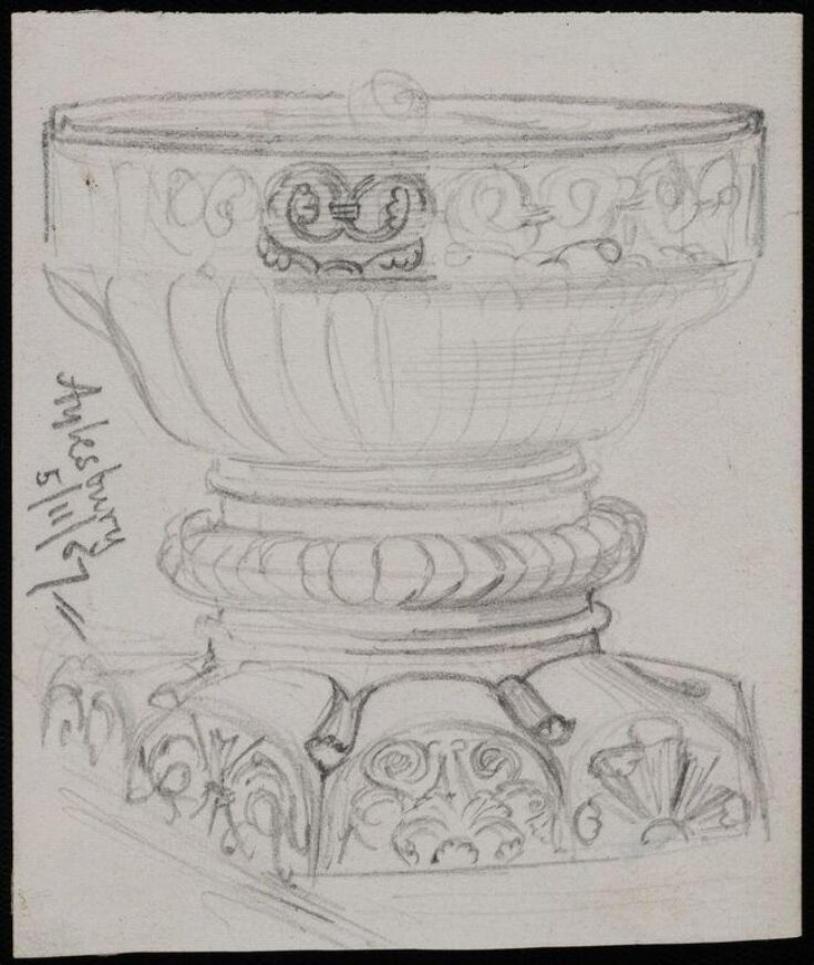 Reredos, fonts, a pulpit and monuments | Turner, Charles Frederick ...