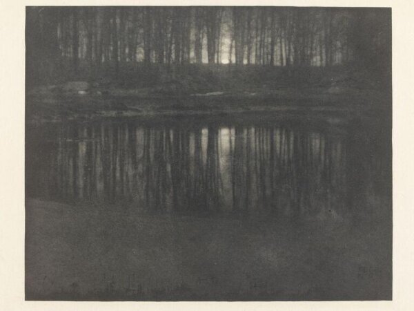 Moonlight: The Pond | Steichen, Edward J. | V&A Explore The Collections