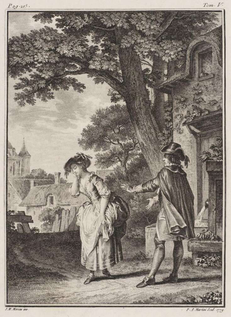 Le Devin du Village | Pietro Antonio Martini | Jean-Michel Moreau | V&A ...