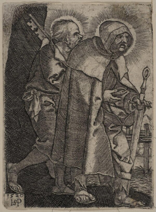 Saints Paul and Peter | Beham, Sebald | V&A Explore The Collections