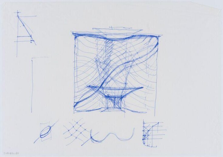 Architectural Drawing (Visual Work) | Eva Jiřičná | V&A Explore The ...