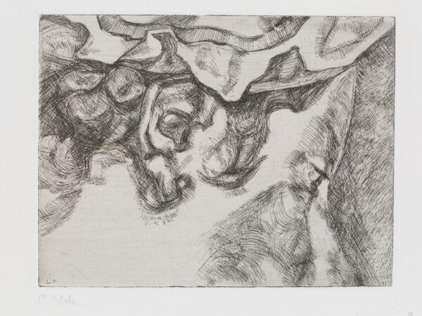 After Chardin (small plate) | Balakjian, Marc | Freud, Lucian | V&A ...