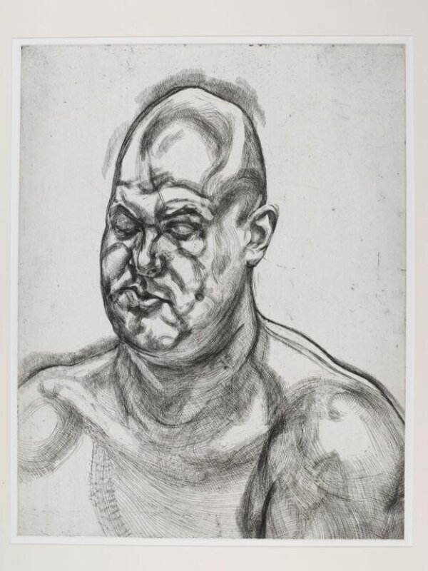 Large Head | Balakjian, Marc | Freud, Lucian | V&A Explore The Collections