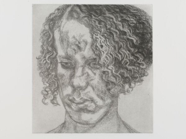 Girl with Fuzzy Hair | Balakjian, Marc | Freud, Lucian | V&A Explore ...