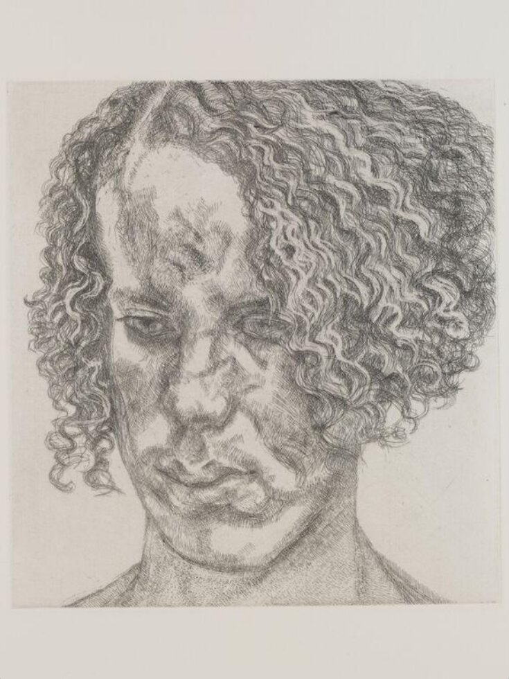 Girl with Fuzzy Hair | Balakjian, Marc | Freud, Lucian | V&A Explore ...