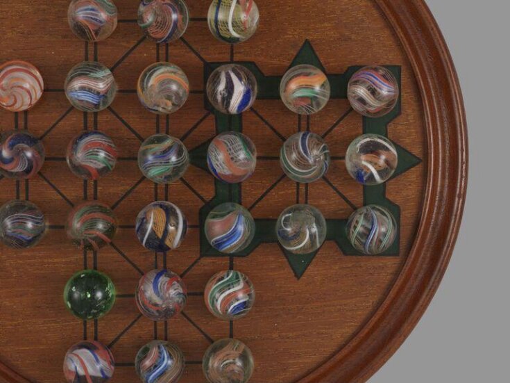 The game of German Tactics or Solitaire | V&A Explore The Collections