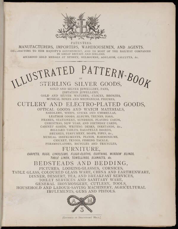 Illustrated pattern-book | V&A Explore The Collections