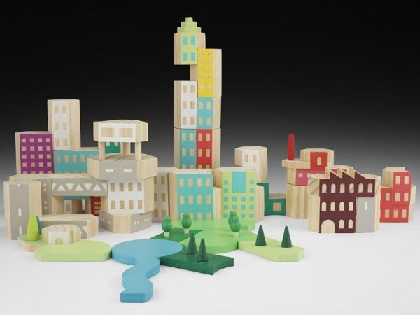 Blockitecture Big City | James Paulius | V&A Explore The Collections
