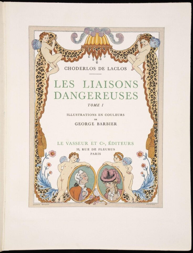 Les liaisons dangereuses, vol. 1 | George Barbier | V&A Explore The ...