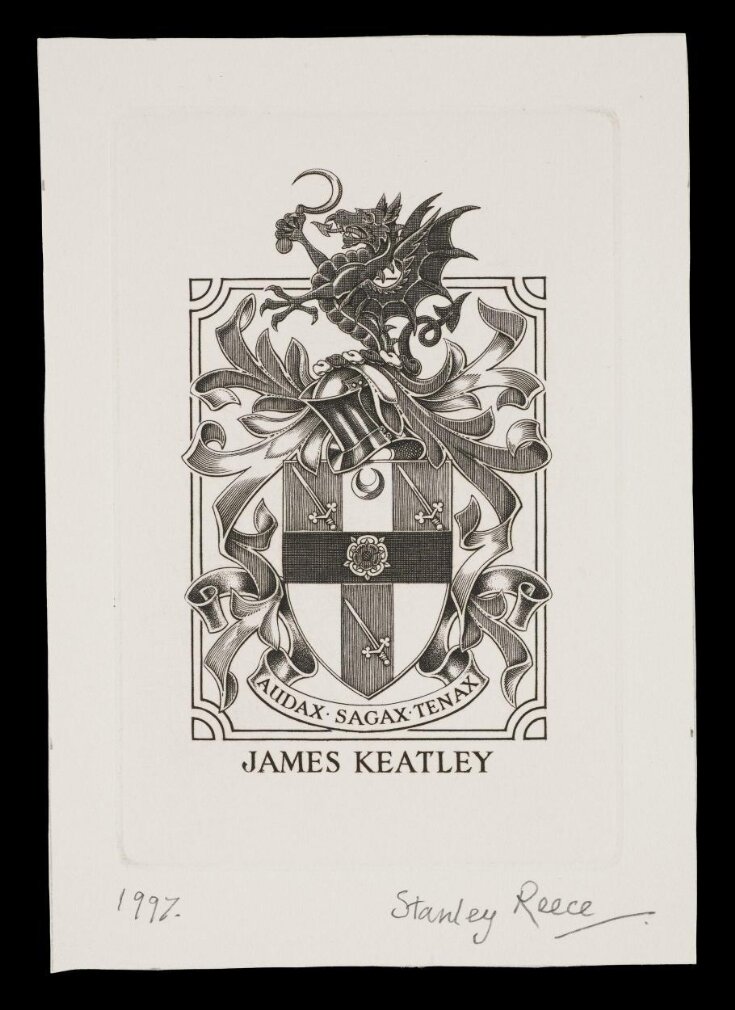 Bookplate | Reece, Stanley George | V&A Explore The Collections