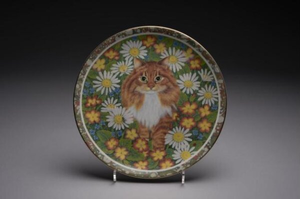 Anne's Cats: Fudge' | Anne Mortimer | V&A Explore The Collections
