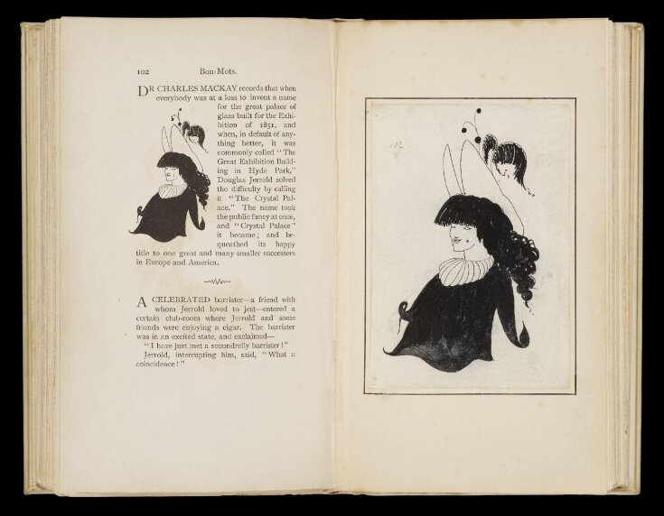 Bon-Mots Vignette | Aubrey Vincent Beardsley | V&A Explore The Collections