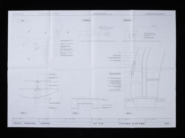 Desk design details designed by Future Systems for Jonathan Newhouse ...