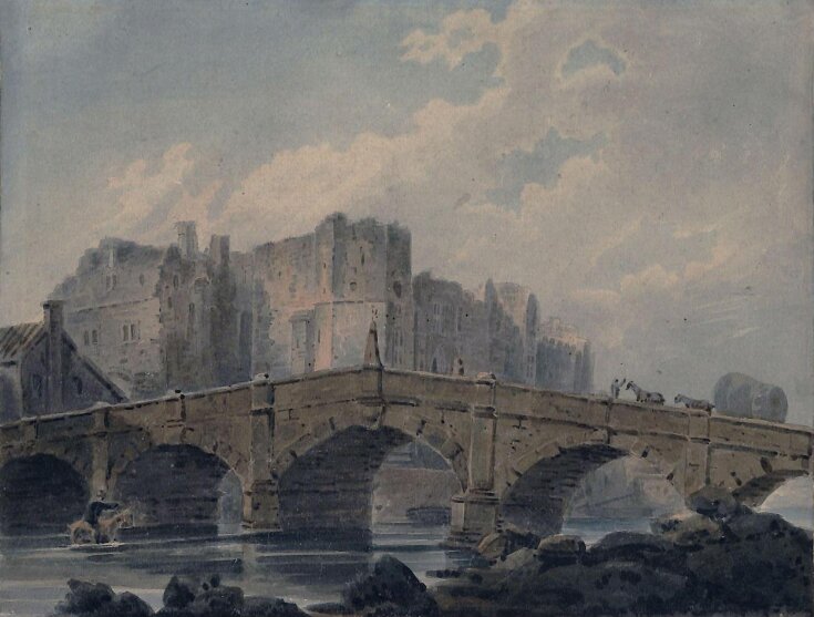 Newark Castle with the Old Trent Bridge | Turner, Joseph Mallord ...
