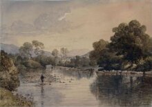 On the River Lochay, Perthshire | Frederick Lee | V&A Explore The ...