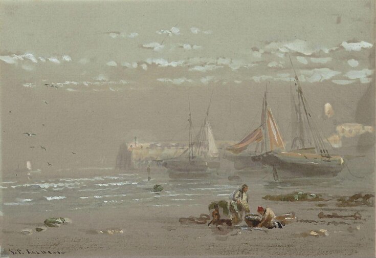 Tenby Harbour | Jackson, Samuel Philips | V&A Explore The Collections
