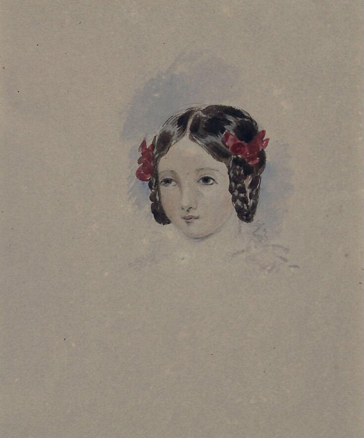 Portrait of a young woman | Louisa Anne, Marchioness of Waterford | V&A ...