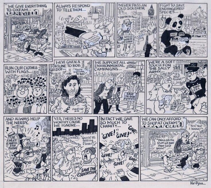 We give everything to Oxfam | Ken Pyne | V&A Explore The Collections