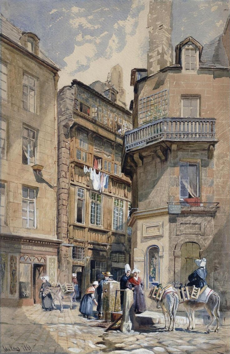 Street Scene, St Malo | | V&A Explore The Collections