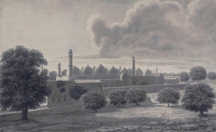 A place of worship built by the Nawab people of Rohilcund, south of ...