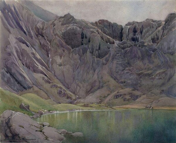 Llyn Idwal | Edwards, Mary Stella | V&A Explore The Collections