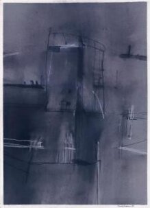 Industrial Landscape with Gasometer | Blackburn, David | V&A Explore ...