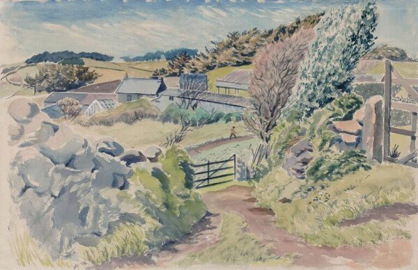 Farm Track and Gates | Guy Malet | V&A Explore The Collections