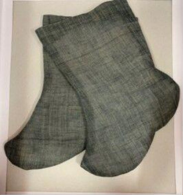 Pair of ramie socks | Lee Young Hee | V&A Explore The Collections