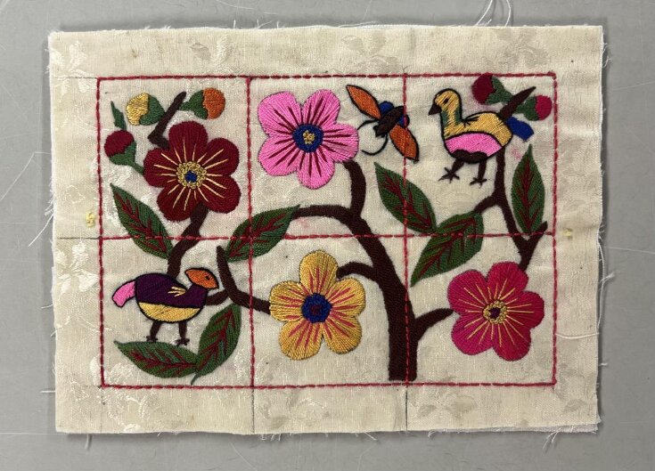 Embroidery sample | Lee Young Hee | V&A Explore The Collections