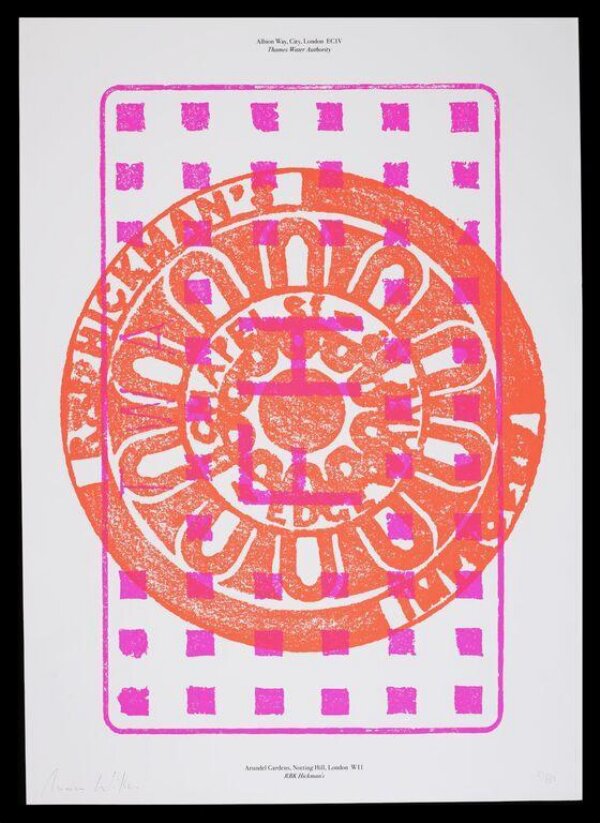 'Albion Way/Arundel Gardens' poster from the exhibition, Overlooked ...