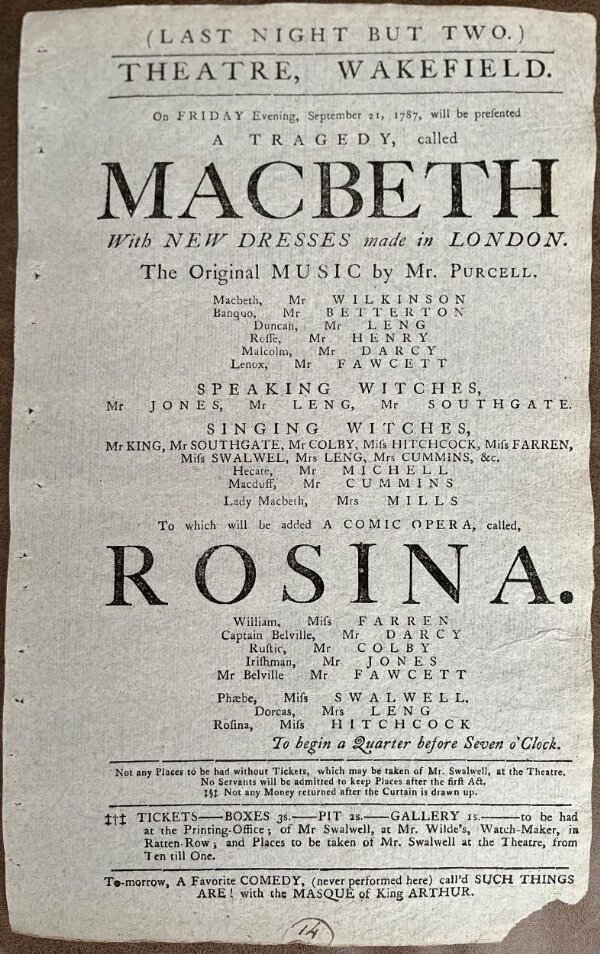 Playbill | V&A Explore The Collections