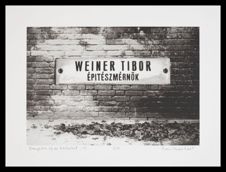 Daughter of an Architect | Mari Mahr | V&A Explore The Collections