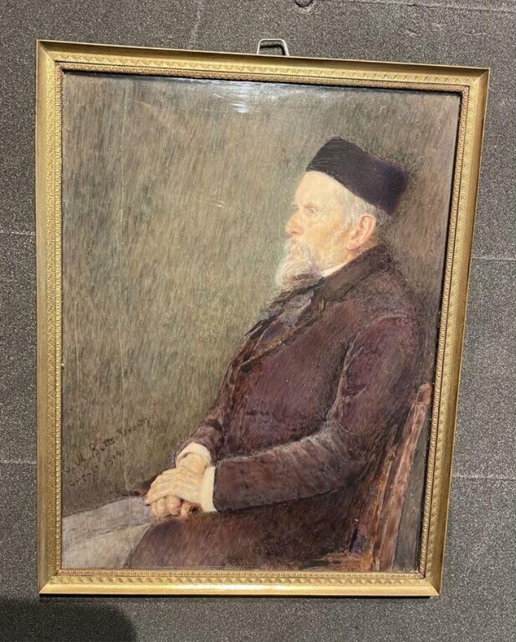 Portrait of M. Boesé, father-in-law of the artist. | Edith Marian ...