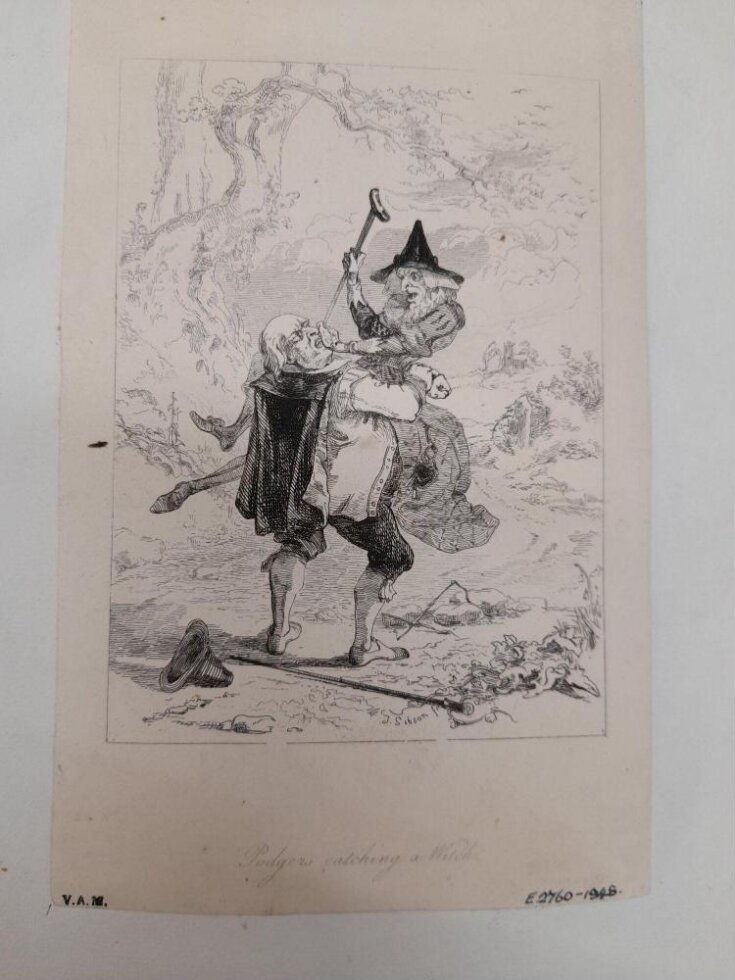 Podgers catching a Witch | Sibson | V&A Explore The Collections